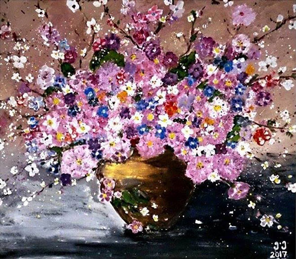 ელენე ელყანიშვილი - გაიცანით 9 წლის საოცარი მხატვარი • Artinfo.ge